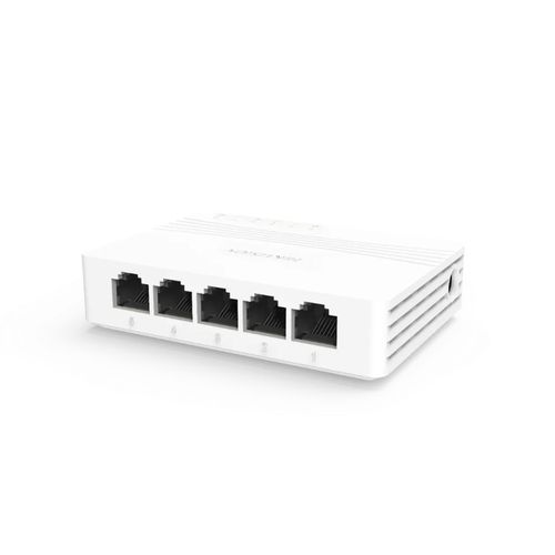 Switch 5 Portas Gigabit 10/100/1000 Mbps DS-3E0505D-E Hikvision - khronos