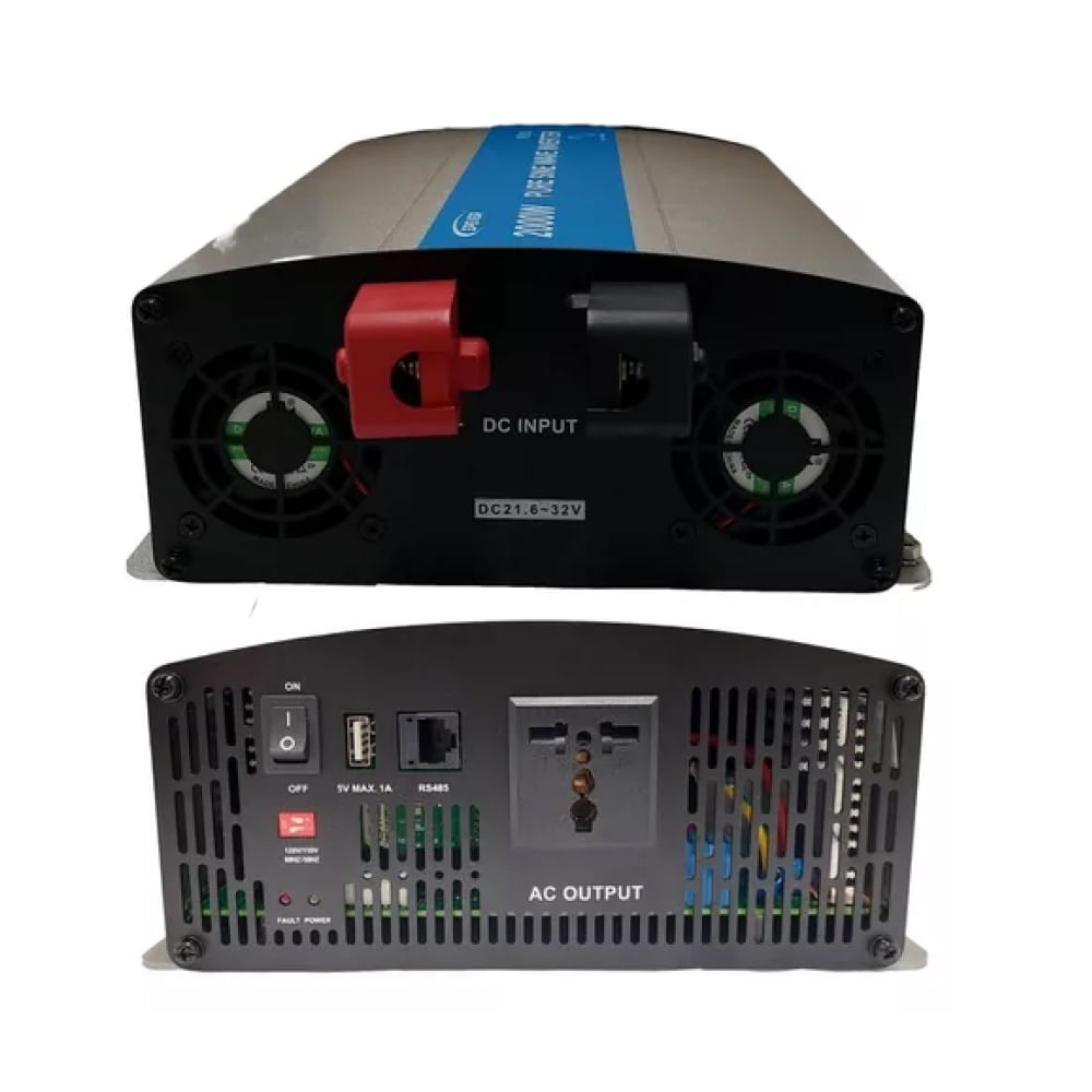 Inversor 24v/110v Onda Senoidal Pura 2000W Epever - khronos