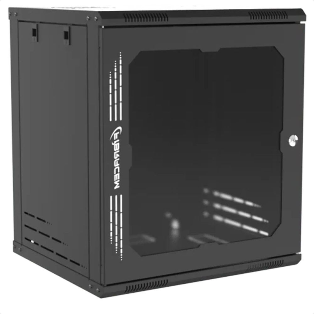 Mini Rack de Parede 12U 470mm Evolution Desmontável Fibracem - khronos