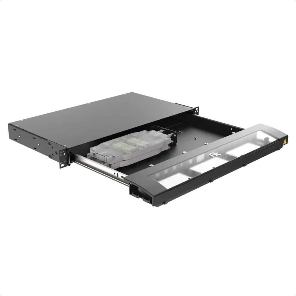 DIO Fit Cristal 12F SC/APC Simples SM 19'' 1U Fibracem - khronos