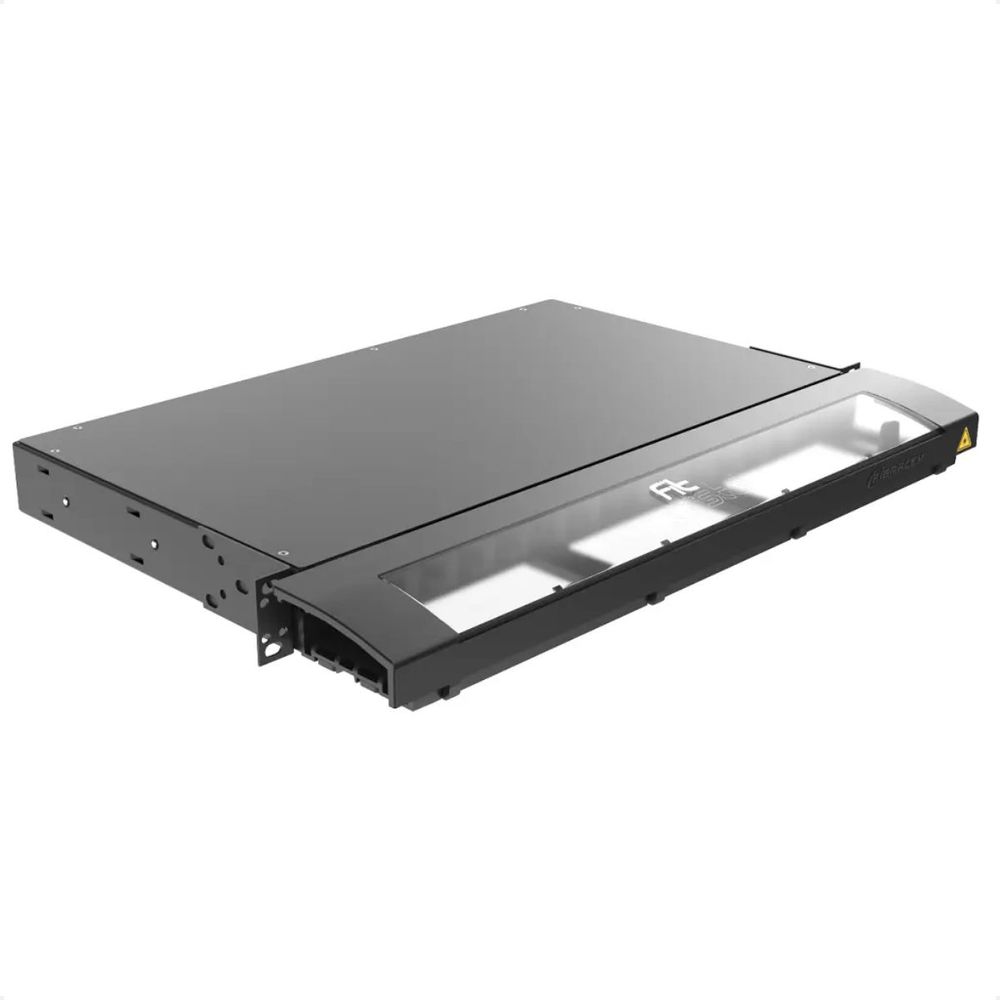 DIO Fit Cristal 12F SC/APC Simples SM 19'' 1U Fibracem - khronos