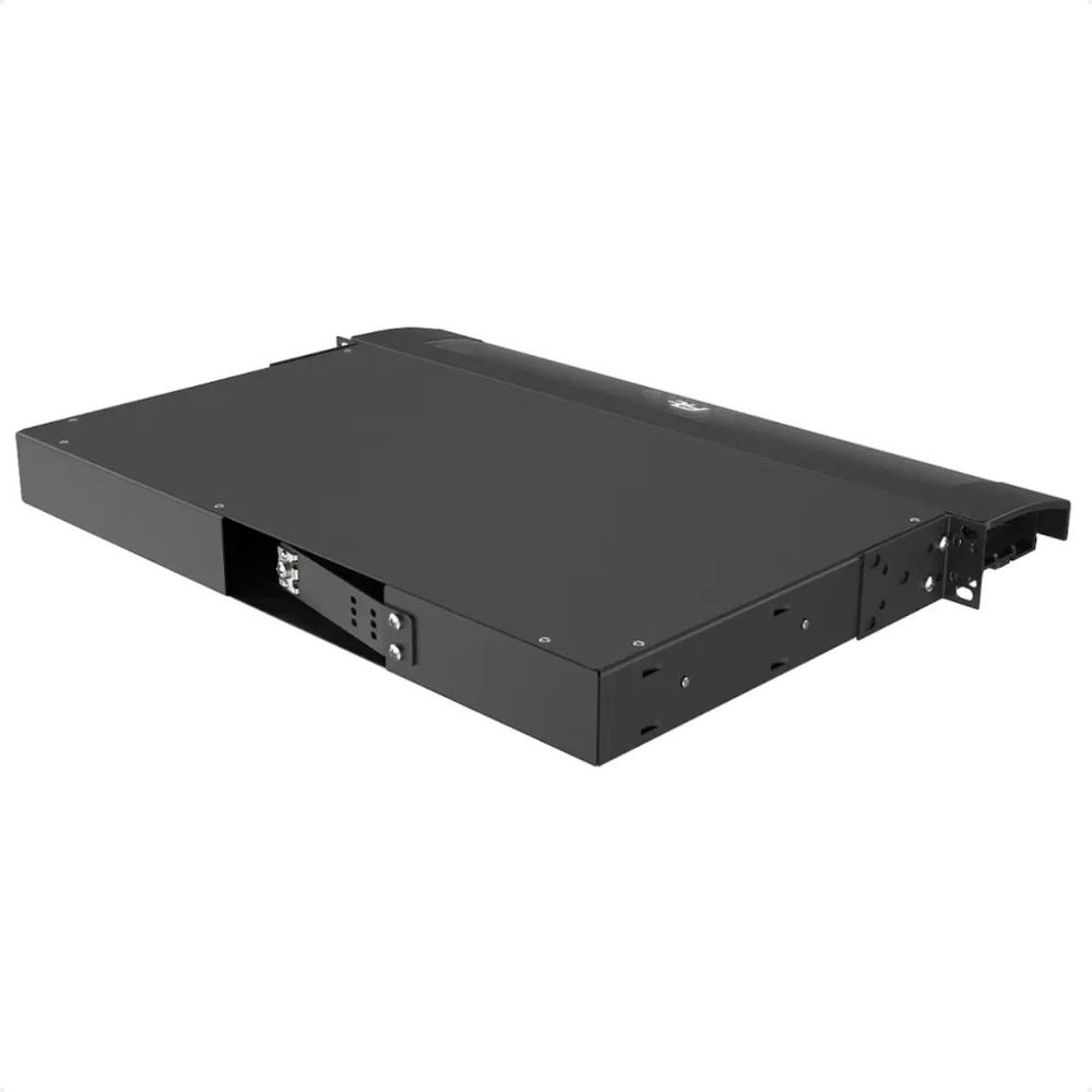 DIO Fit Cristal 12F SC/APC Simples SM 19'' 1U Fibracem - khronos